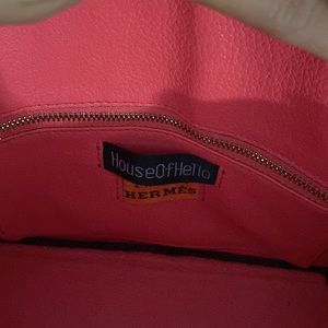 House of Hello | Bags | House Of Hello Birkin 25 Coral Red Leather ...